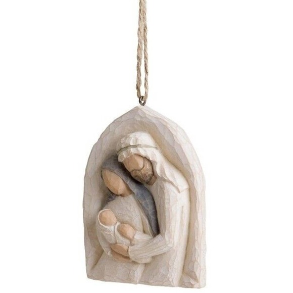 Willow Tree | Accents | Willow Tree Ornament Holy Family A Child Is ...